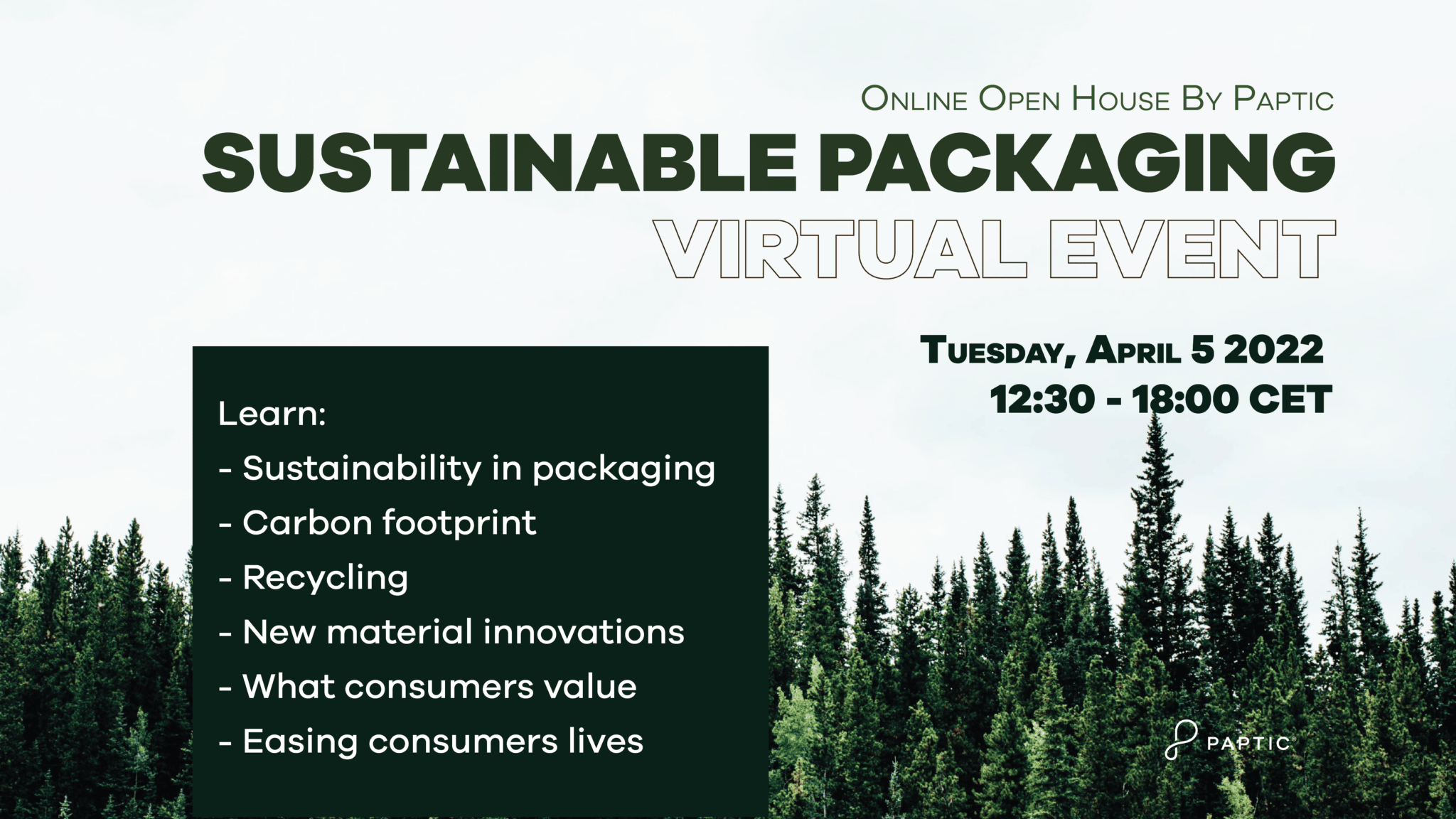 Paptic® - The Sustainable Alternative for Plastics in Packaging