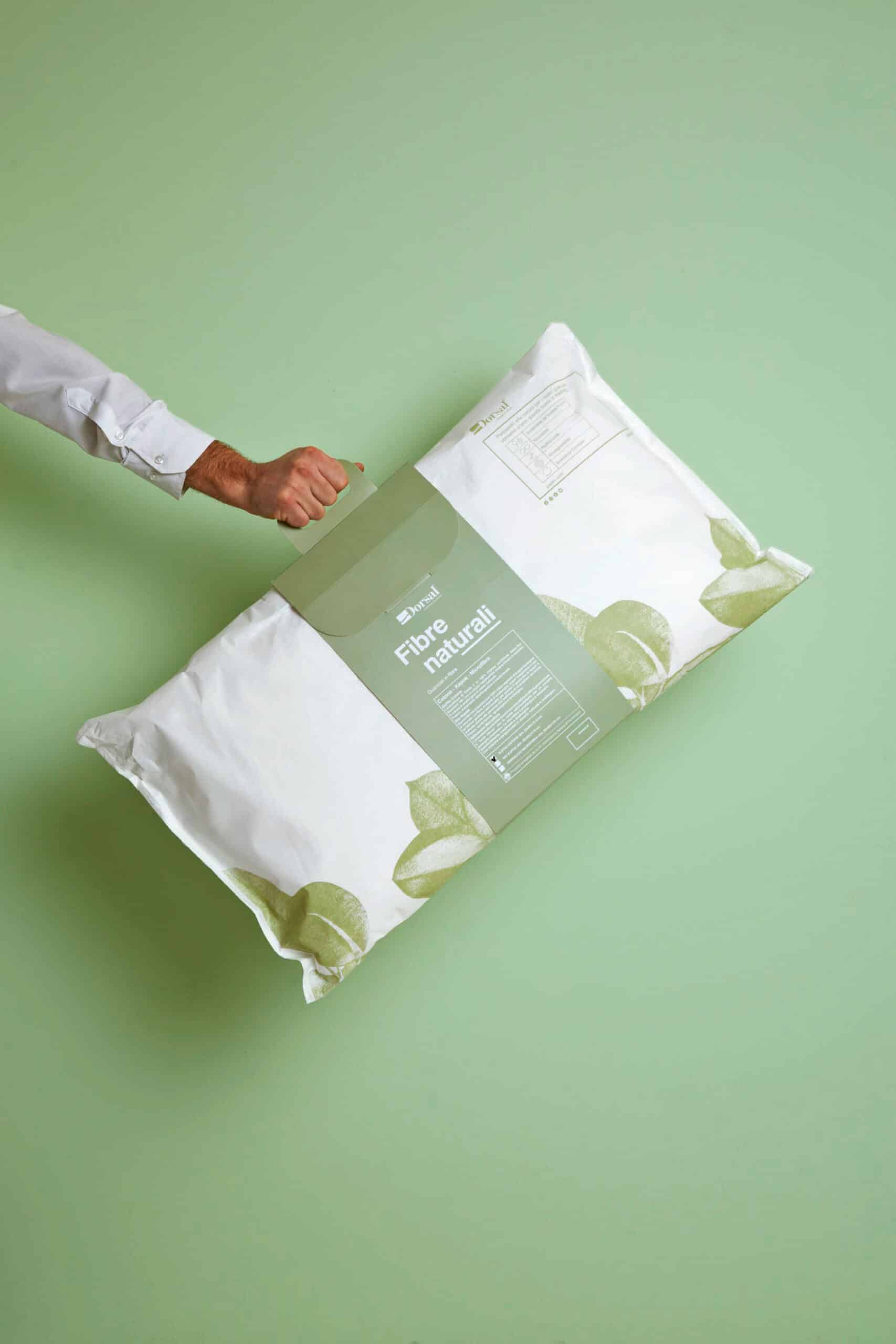 Replacing Plastic with Paptic in Pillow Packaging - Dorsal